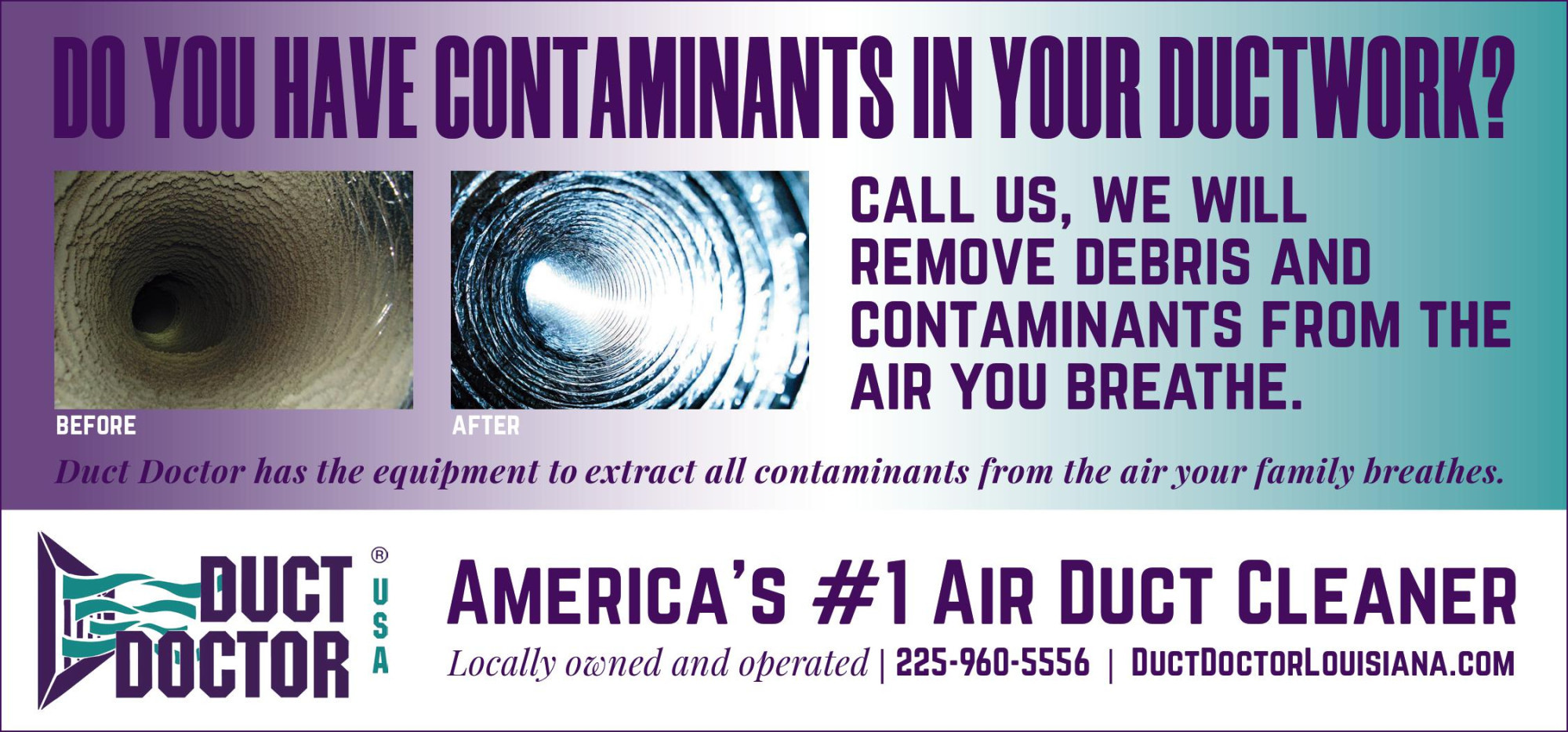 Residential Air Duct Cleaning Services in Baton Rouge, LA | Duct Doctor ...